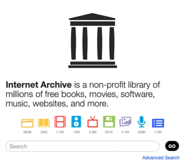 Internet archive: breve recensione - Cose di computer